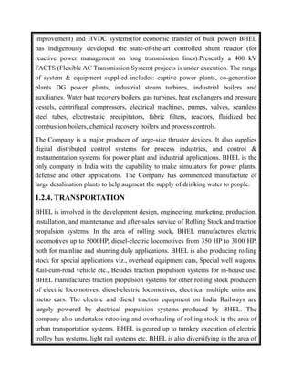 BHEL Final Report | PDF
