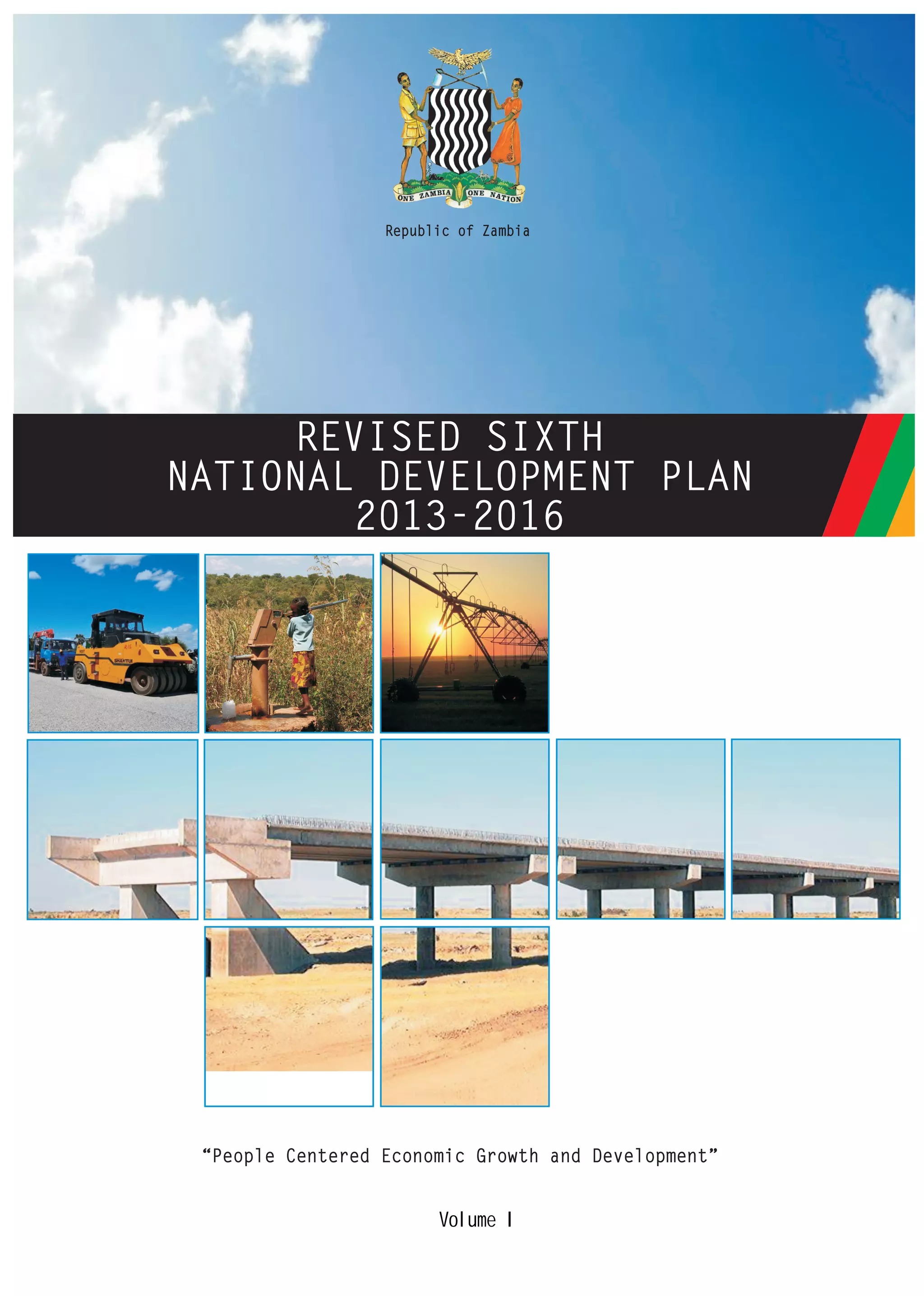 Revised -Sixth National Development Plan 2013-2016 (Zambia) | PDF