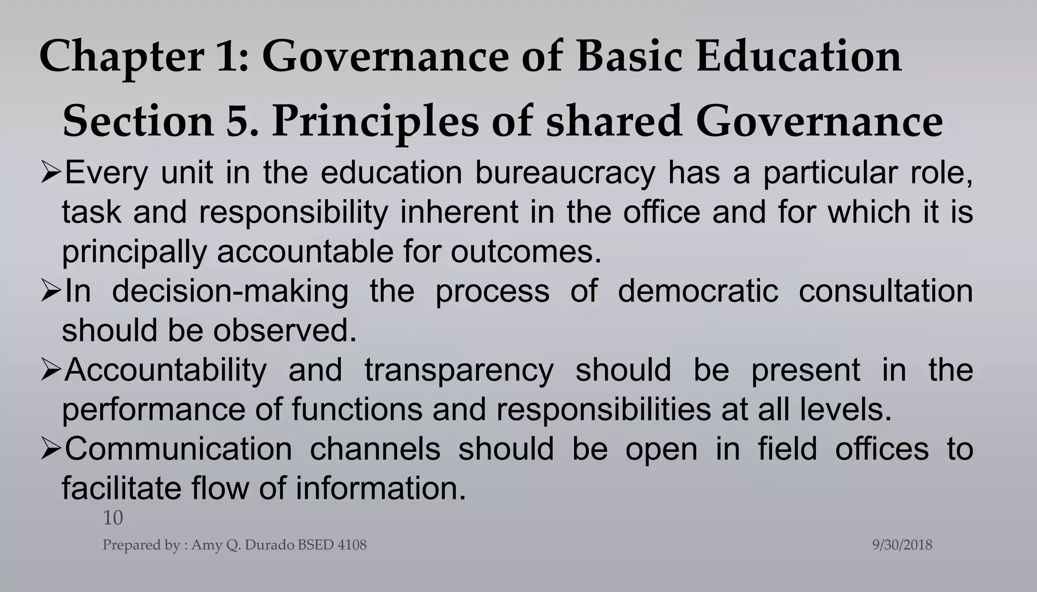 Republic Act 9155 | PPTX