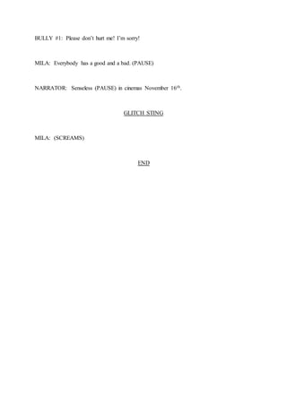 Final radio script | DOCX