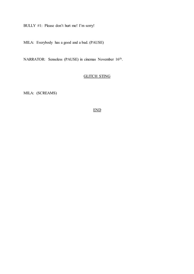 Final radio script | DOCX