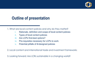 Local content explained | PDF
