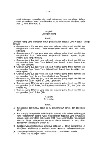 RAPERDA PENGADAAN PNSD | PDF