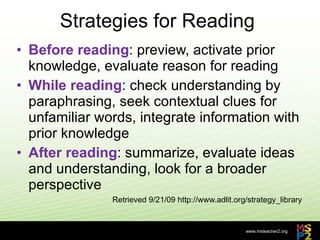 Reading Mathematics Is Different | PPT