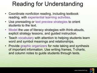 Reading Mathematics Is Different | PPT
