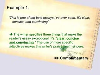 Identifying author's tone | PPT