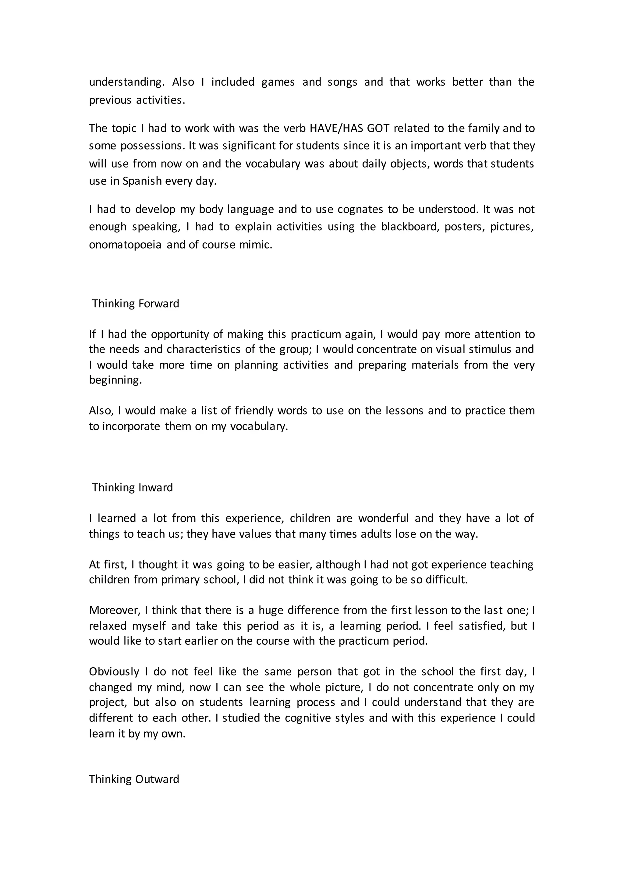 Final reflection primary practicum-aguirrezabala | DOCX