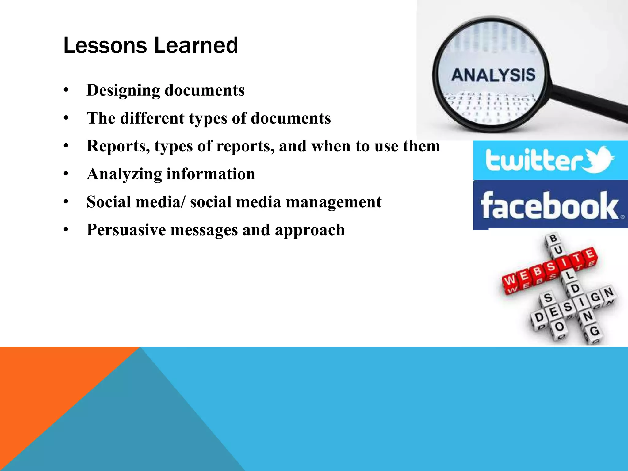 Final reflection assignment | PPTX