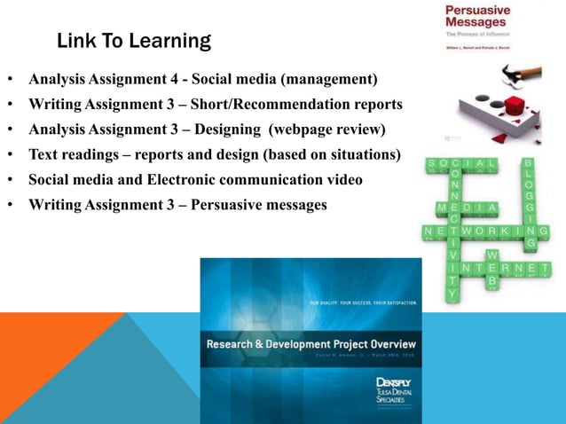 Final reflection assignment | PPTX