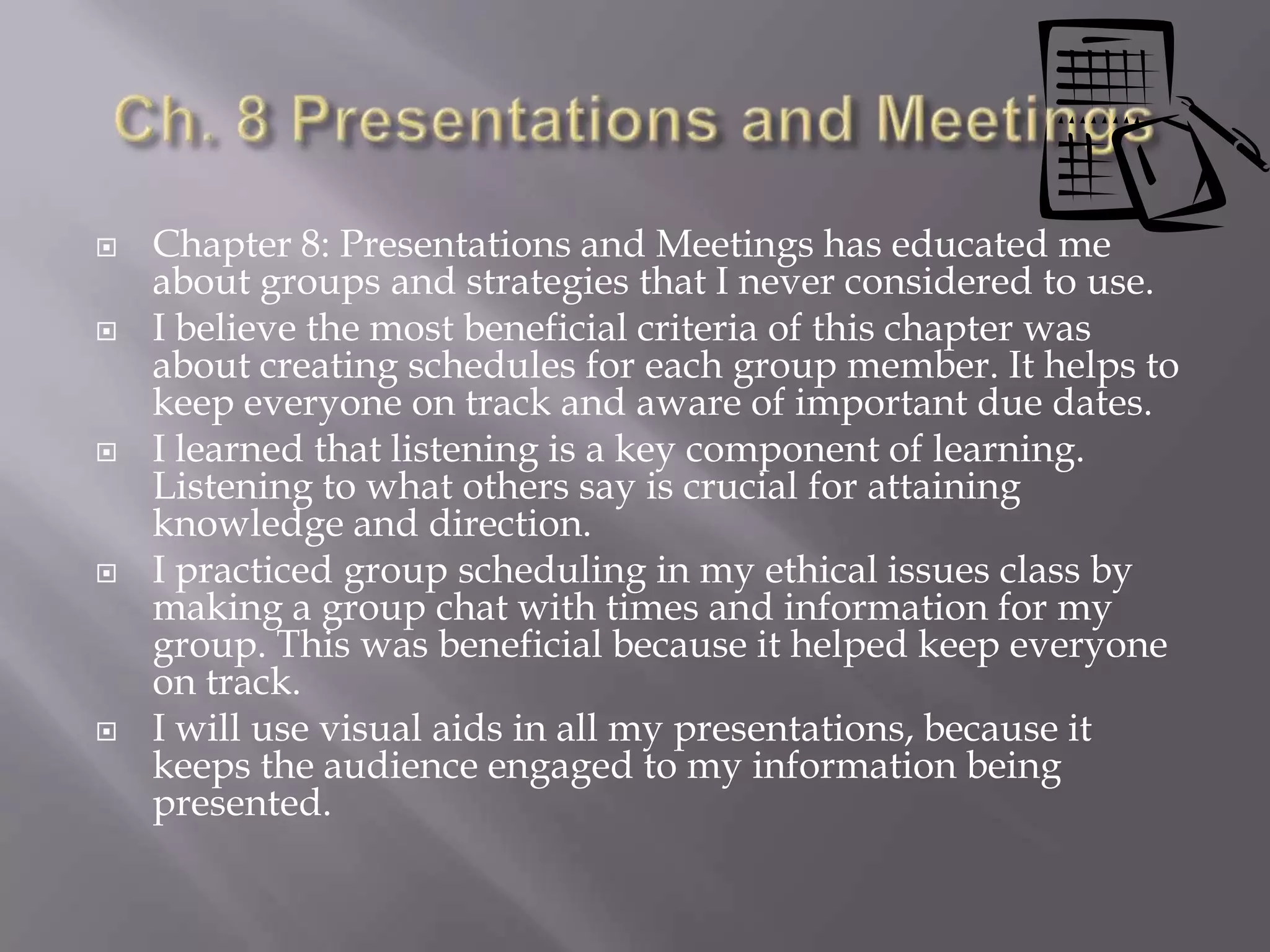 Final Reflection Presentation | PPTX