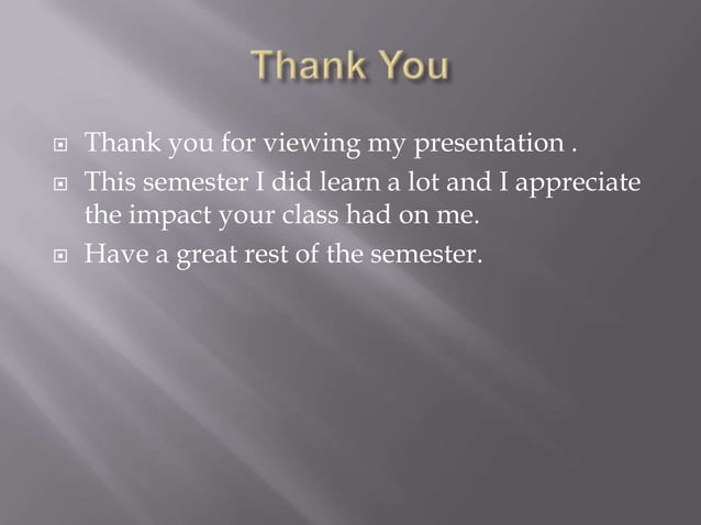 Final Reflection Presentation | PPT