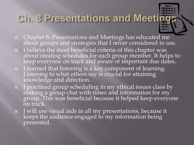 Final Reflection Presentation | PPT