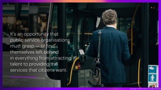 Reimagining the World of Work in Public Service | PDF