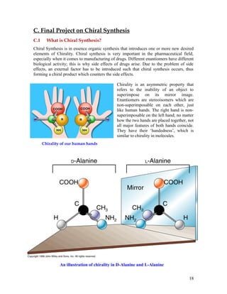 Report on Chiral Synthesis | DOC