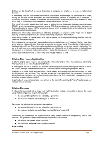 A Project Report on Insurance System with Tracking Manager | PDF