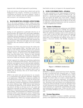 SPARJA: a Distributed Social Graph Partitioning and Replication Middleware | PDF