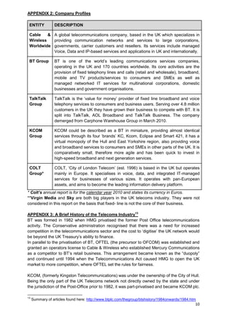 Corporate Reporting Analysis: Cable & Wireless / UK Fixed line | PDF | Business Accounting ...