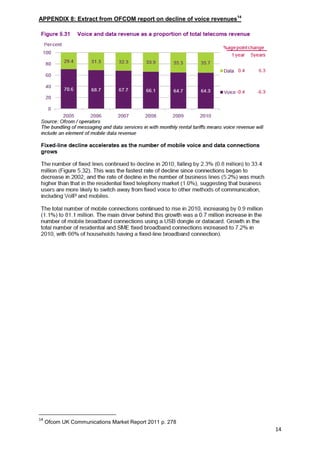 Corporate Reporting Analysis: Cable & Wireless / UK Fixed line | PDF ...