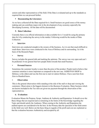 Small Business Role in Development of Economy | DOCX