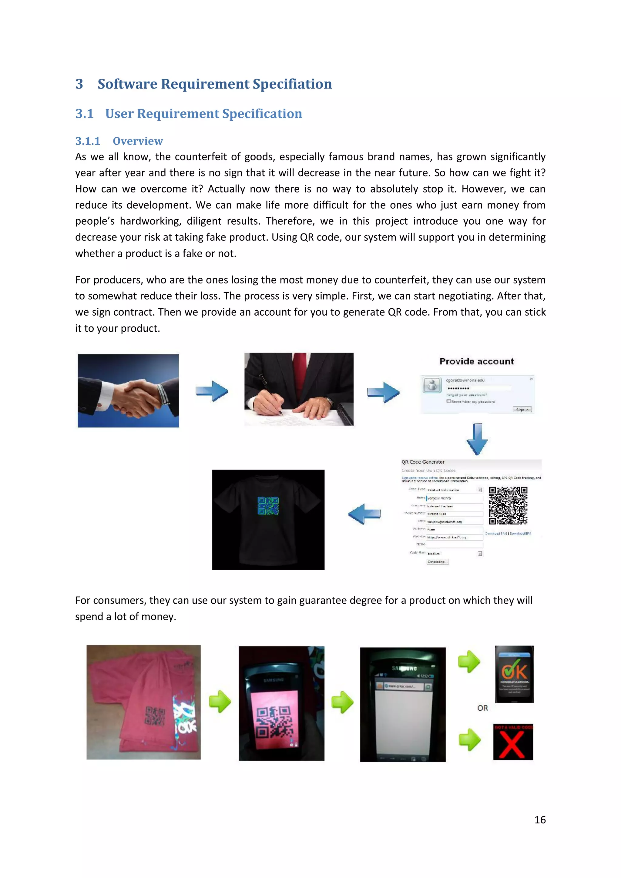 FPT University - Capstone project - Using QR Code to prevent fake ...