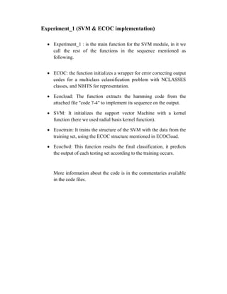 ECG beats classification using multiclass SVMs with ECOC | PDF