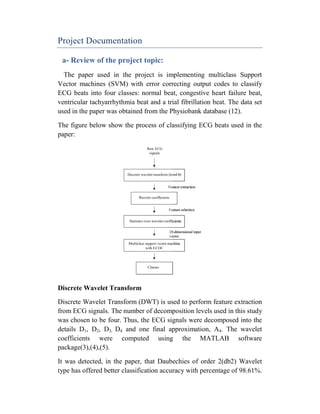 ECG beats classification using multiclass SVMs with ECOC | PDF