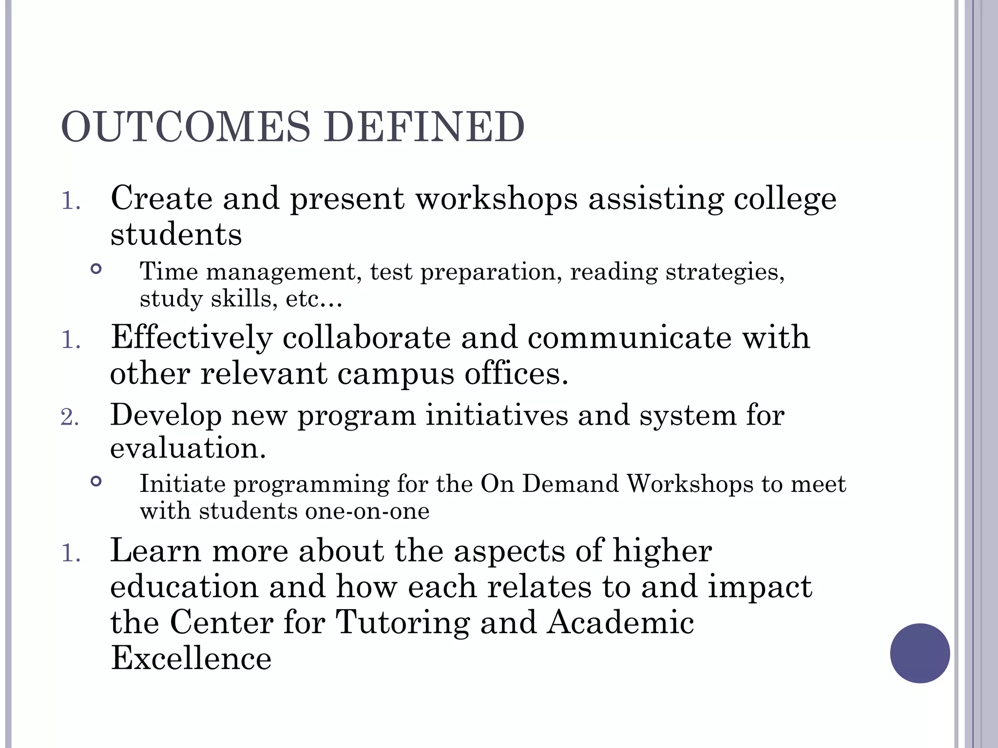 Internship Experience Final Report | PPT