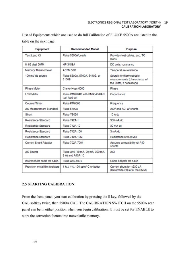 Calibration Of Instruments Using LabVIEW | DOCX