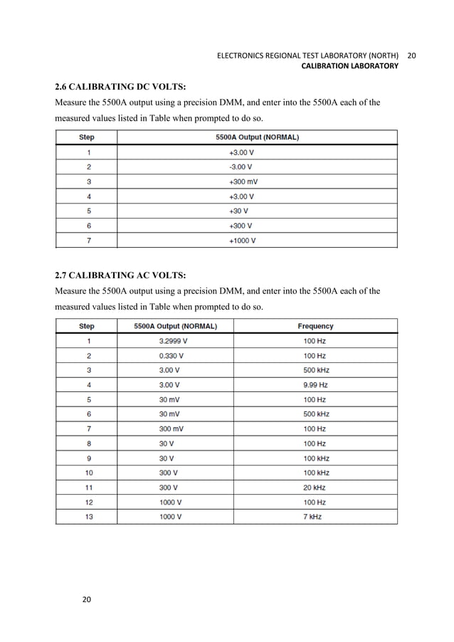 Calibration Of Instruments Using LabVIEW | DOCX