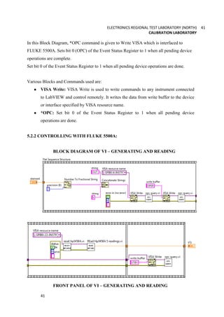 Calibration Of Instruments Using LabVIEW | DOCX