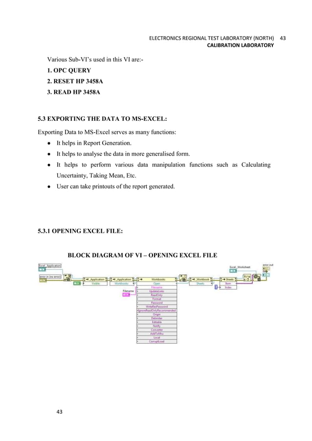 Calibration Of Instruments Using LabVIEW | DOCX