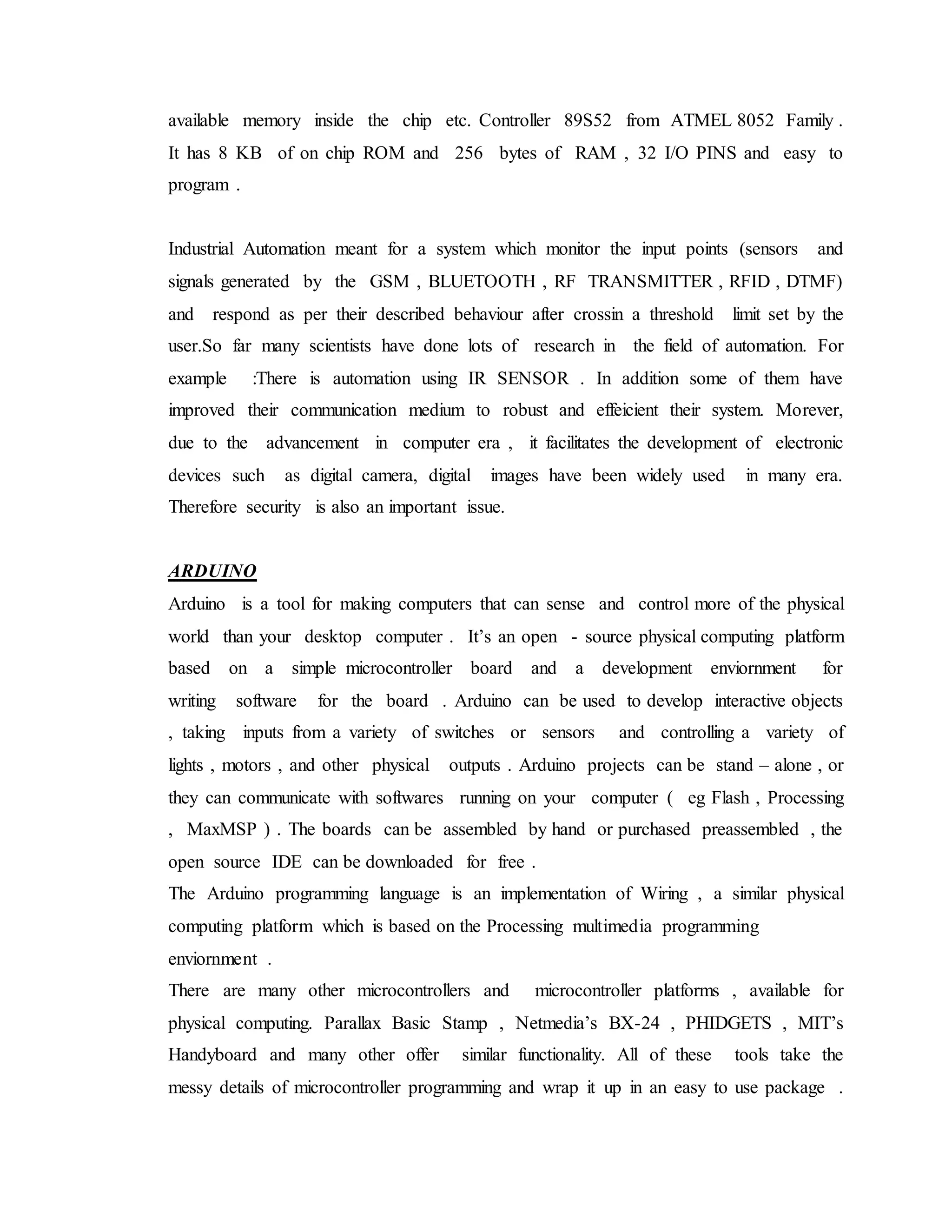 Final report on gui based device control using matlab | PDF