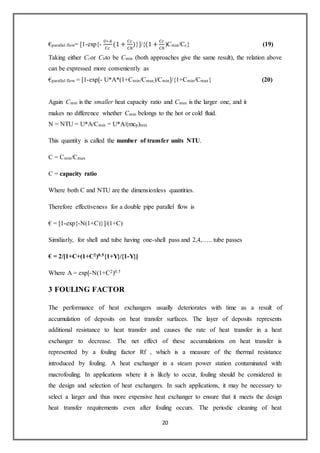 ONGC Training on Heat Exchangers, Compressors & Pumps | DOCX
