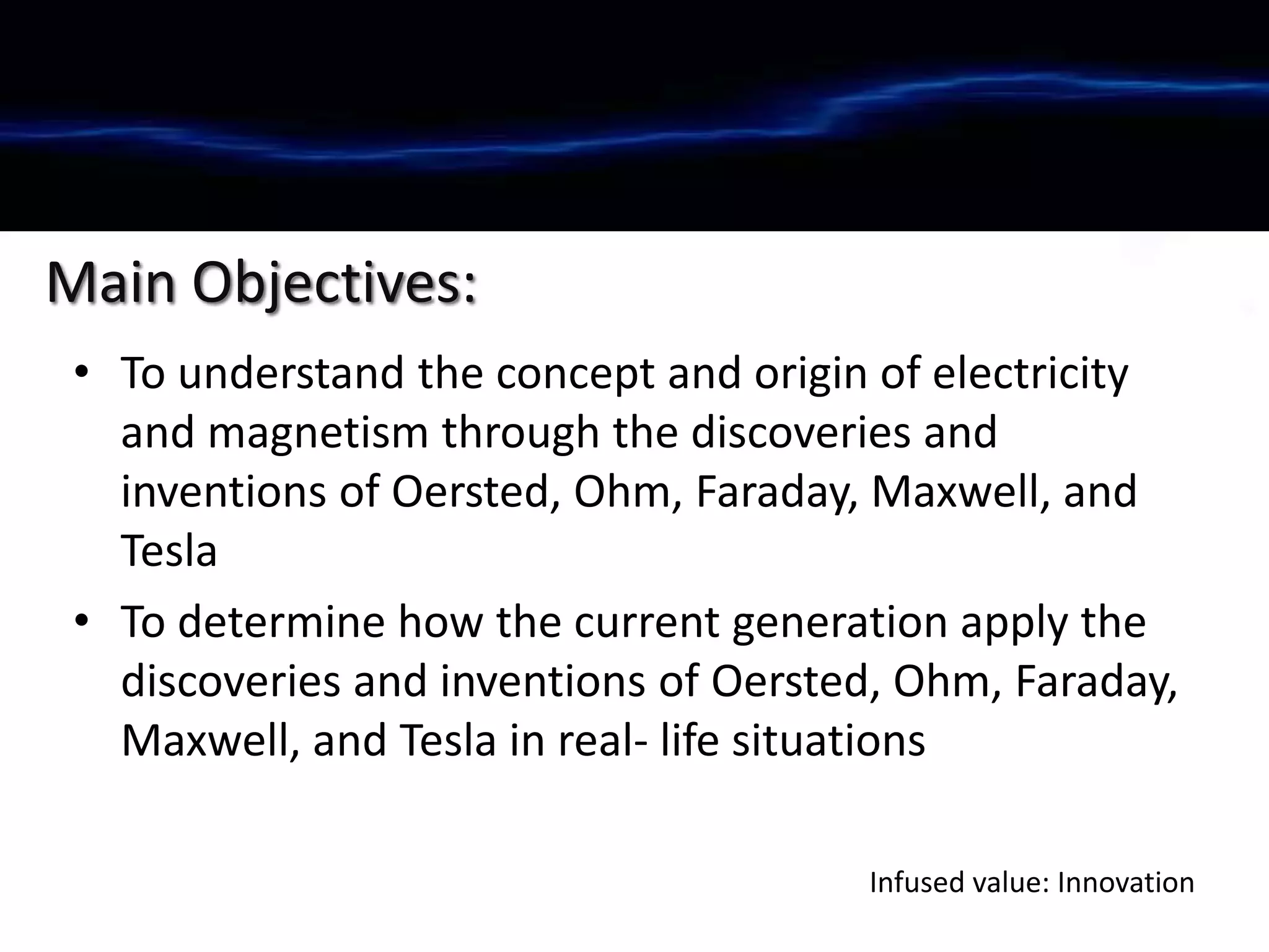 Scientists behind Electricity and Magnetism | PPTX