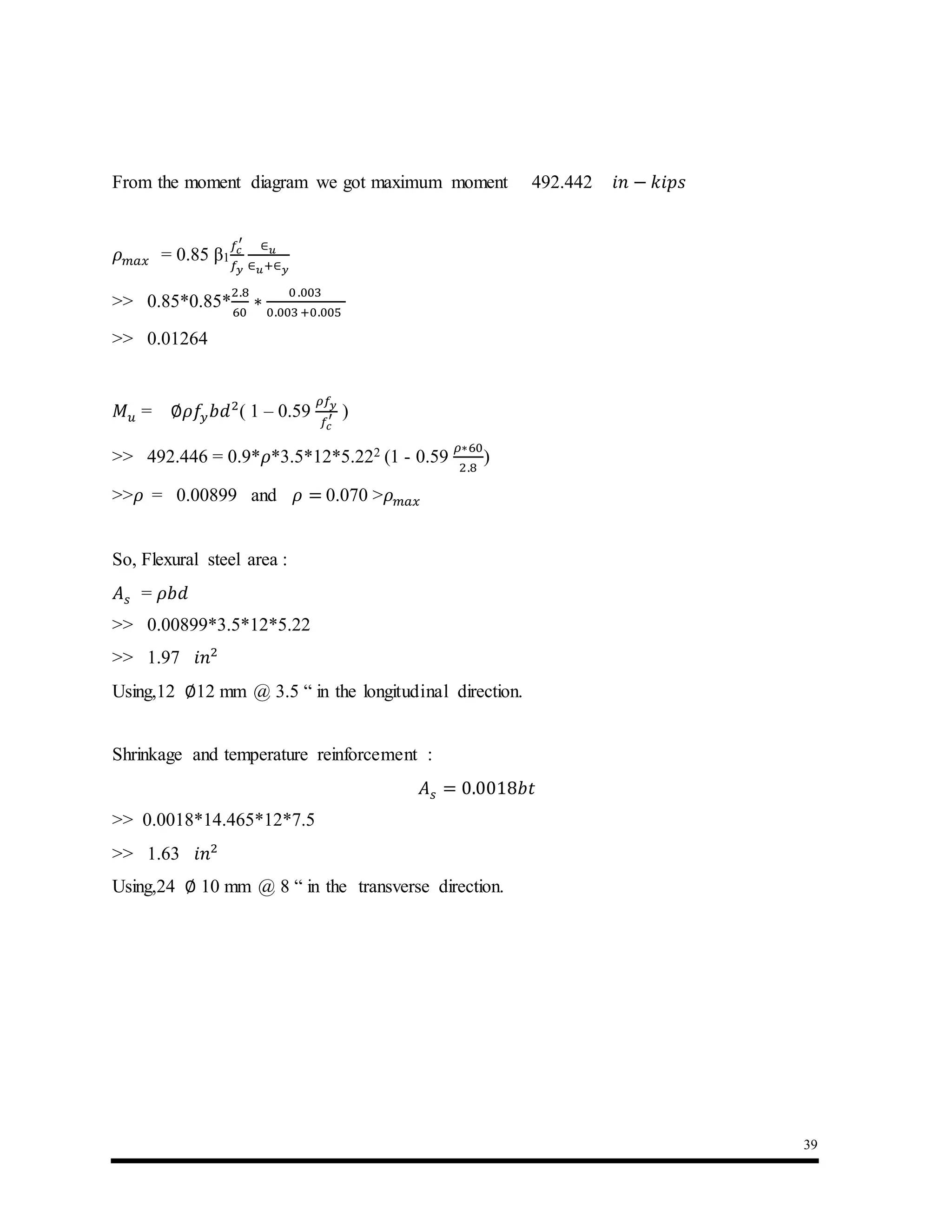 Analysis and Design of Structural Components of a Ten Storied RCC ...
