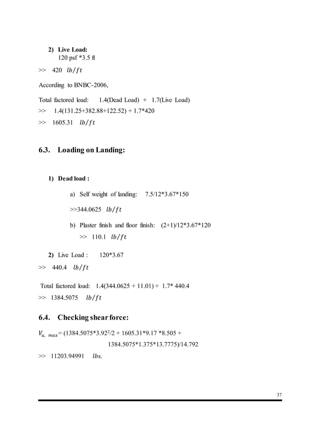 Analysis and Design of Structural Components of a Ten Storied RCC ...