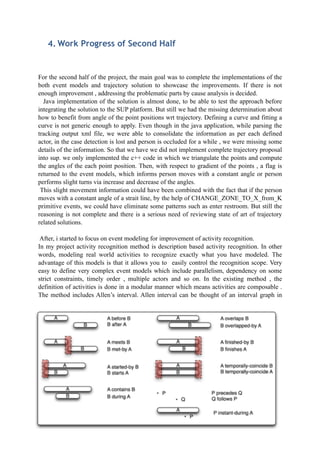 Activity Recognition Using RGB-Depth Sensors-Final report | PDF