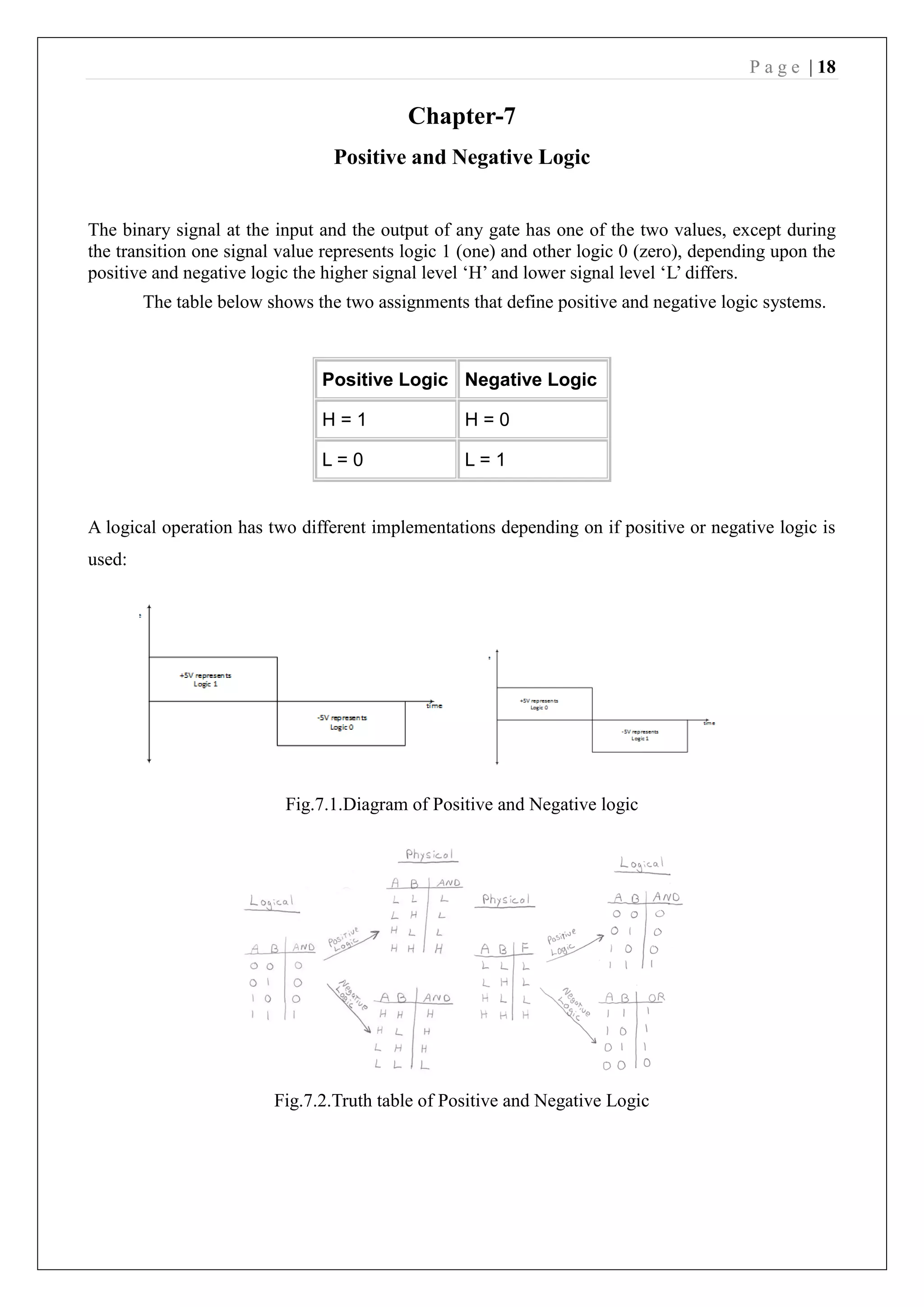 Microprocessor and Positive and Negative Logic | PDF