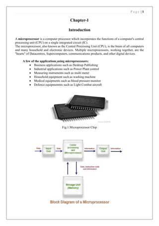 Microprocessor and Positive and Negative Logic | PDF