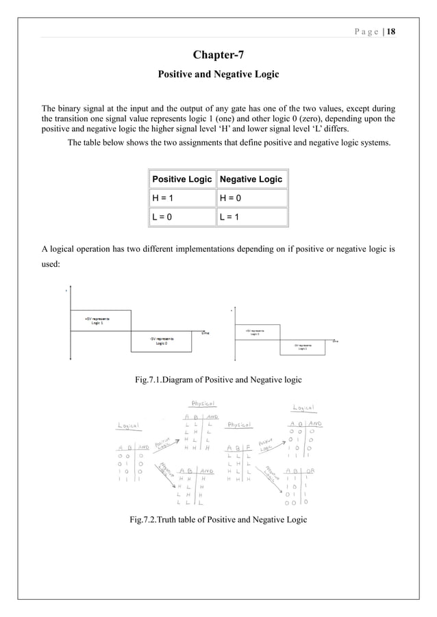 Microprocessor and Positive and Negative Logic | PDF