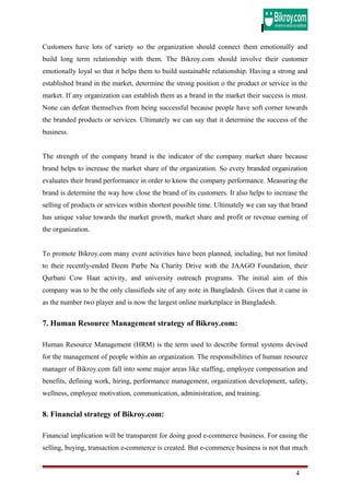 Report of Bikroy.com