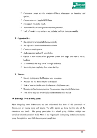 Report of Bikroy.com