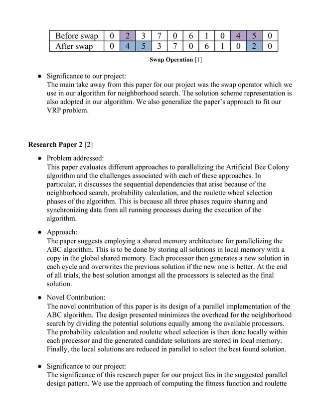 Parallel Artificial Bee Colony Algorithm | PDF Parallel Artificial Bee Colony Algorithm | PDF