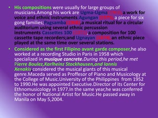 Philippine Contemporary Music | PPTX