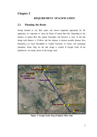 Optical Fiber link Design Complete guide by Aamir Saleem | DOCX