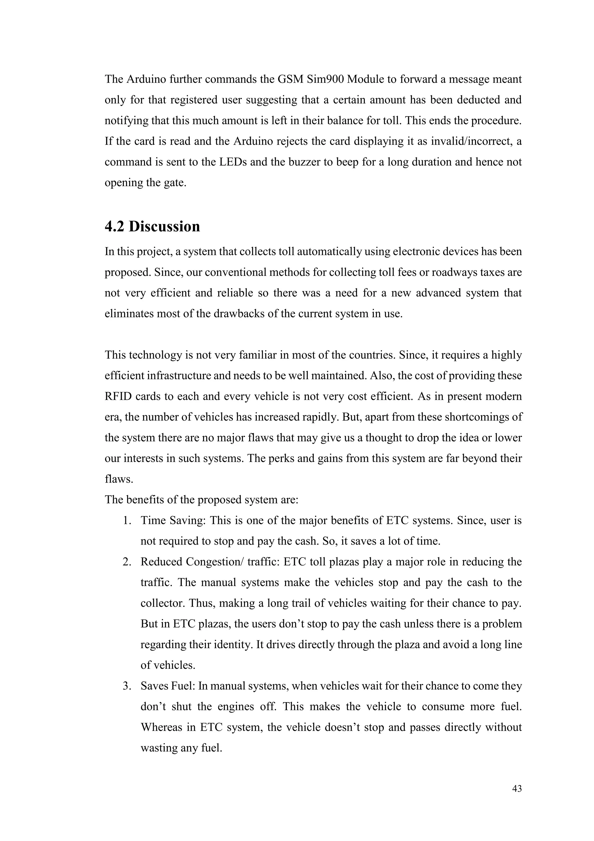 Project Report- RFID Based Automated Toll Collection System using ...
