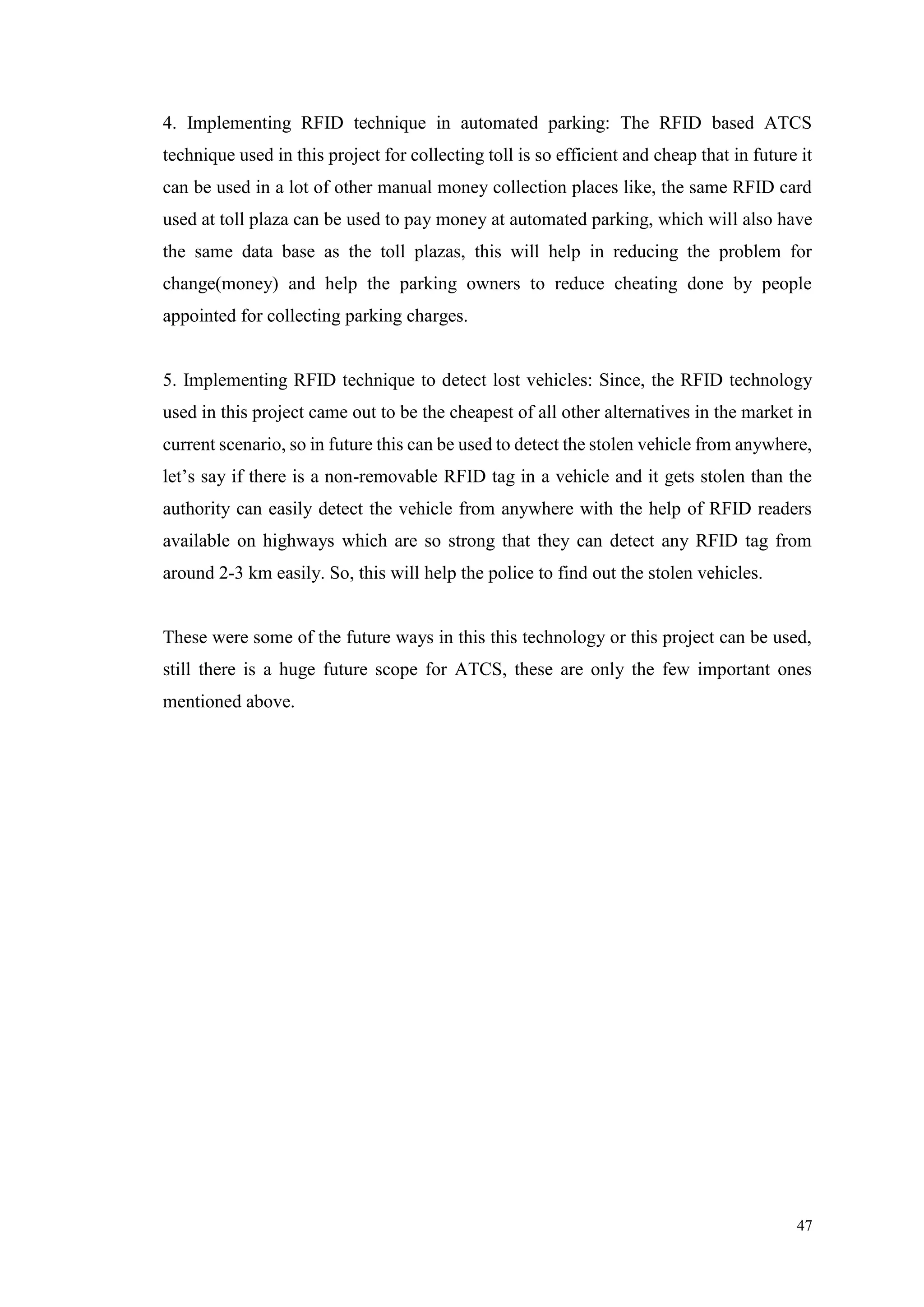 Project Report- RFID Based Automated Toll Collection System using ...