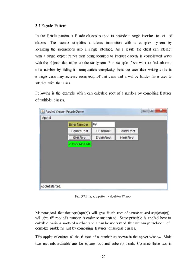Design pattern application | PDF