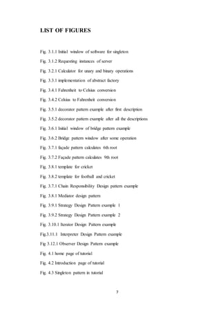 Design pattern application | PDF