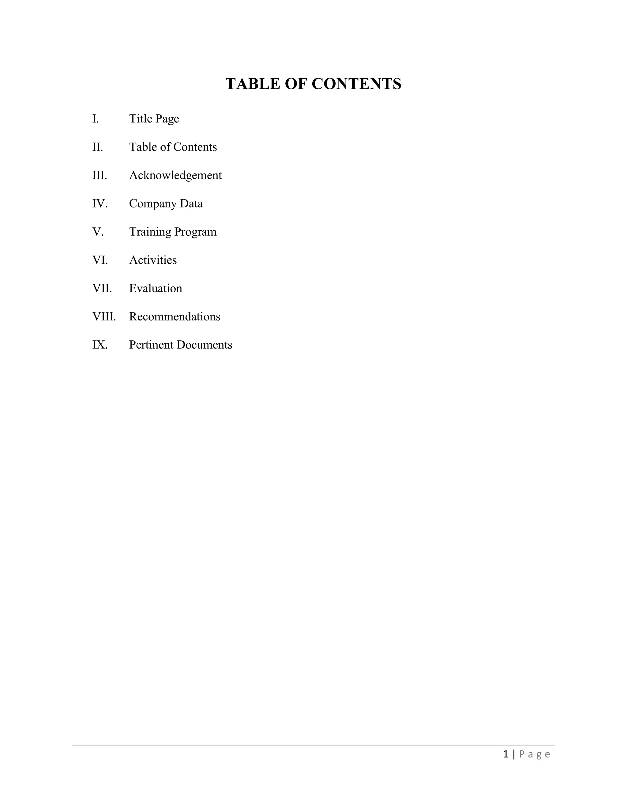 OJT narrative report | PDF